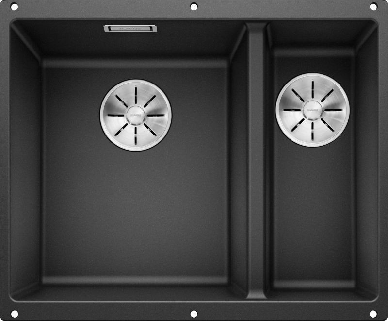 Blanco Subline 340/160-U Silgranit LH Bowl + Candor Tap