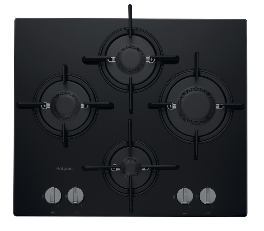 Hotpoint Hob Gas 60cm Cast Iron Direct Flame