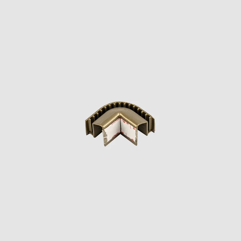 Sensio Edge - External Corner Connector - Brass