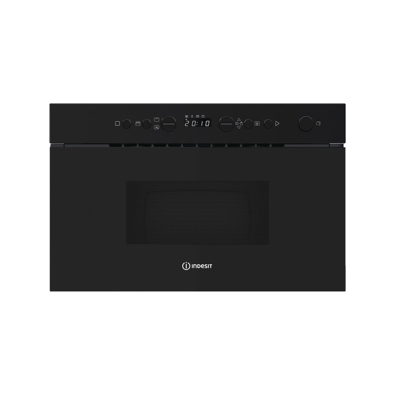 Indesit Microwave & Grill Built In - Wall Unit BLACK