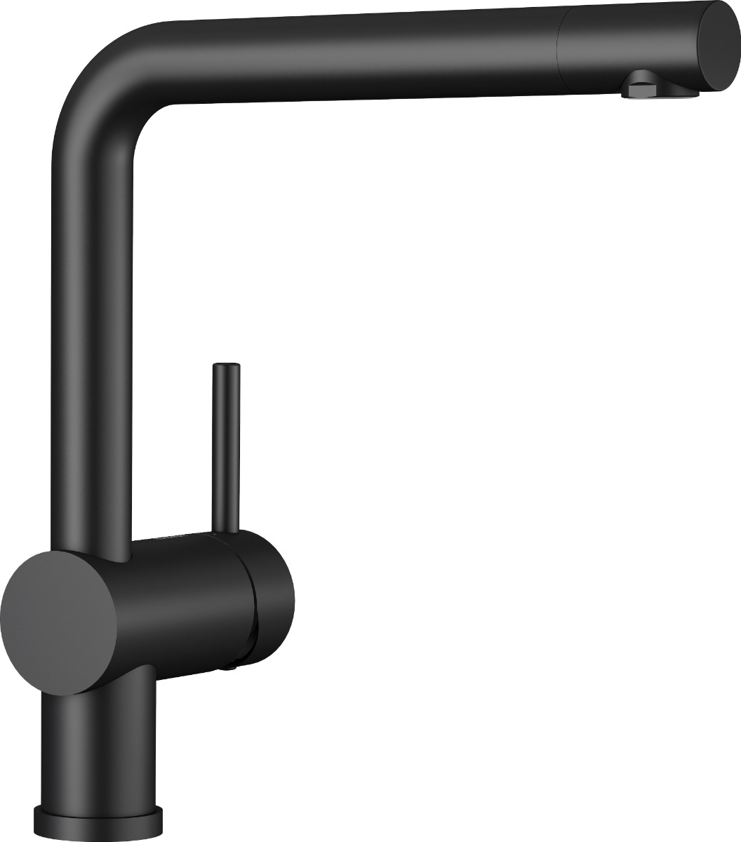 Blanco Tap - Linus, Black Matt