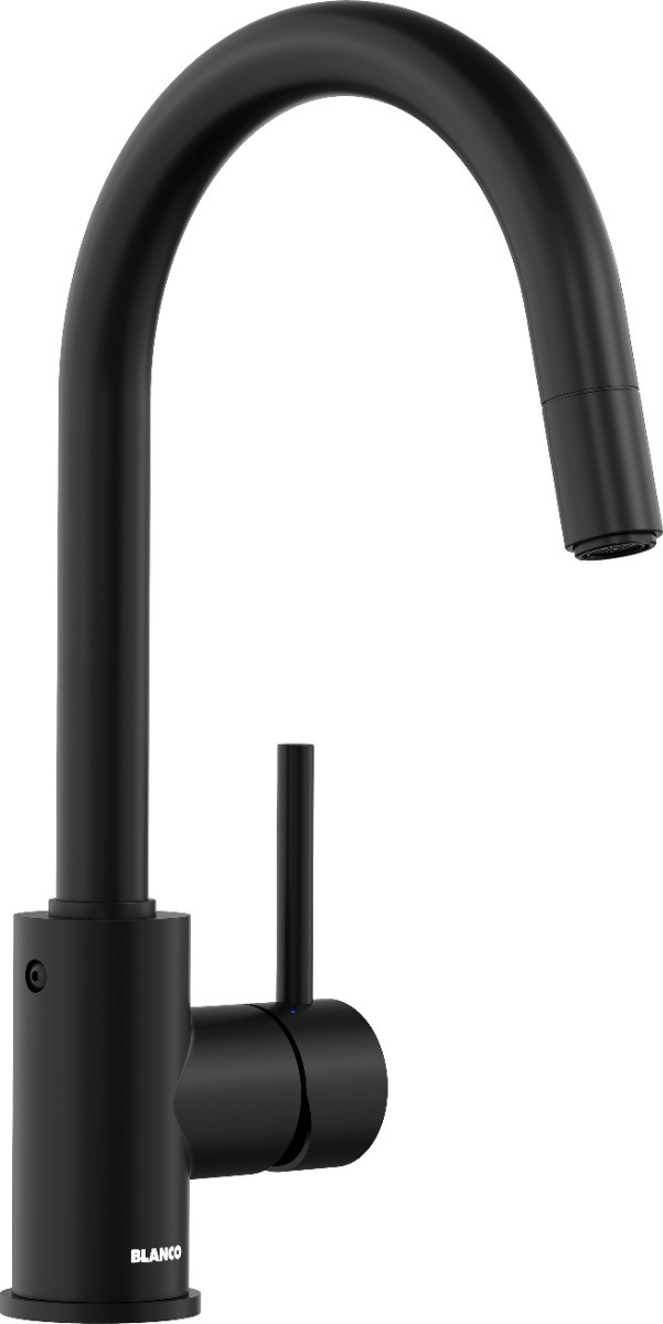 Blanco Tap - Mida-S Black Matt