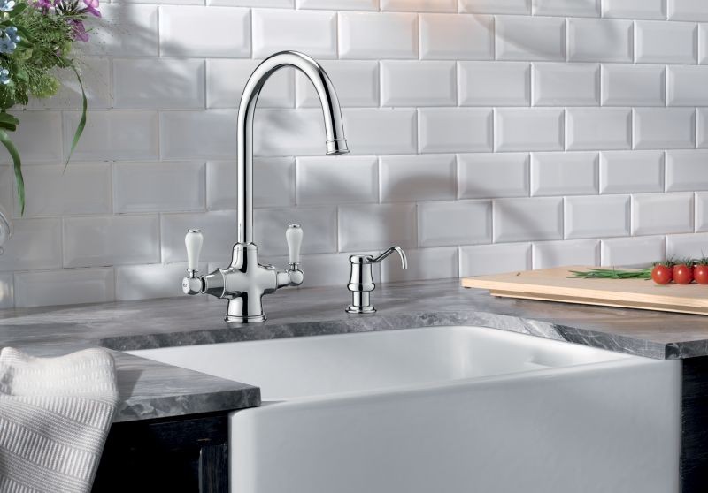 Blanco Tap - Vicus Twin Lever Chrome