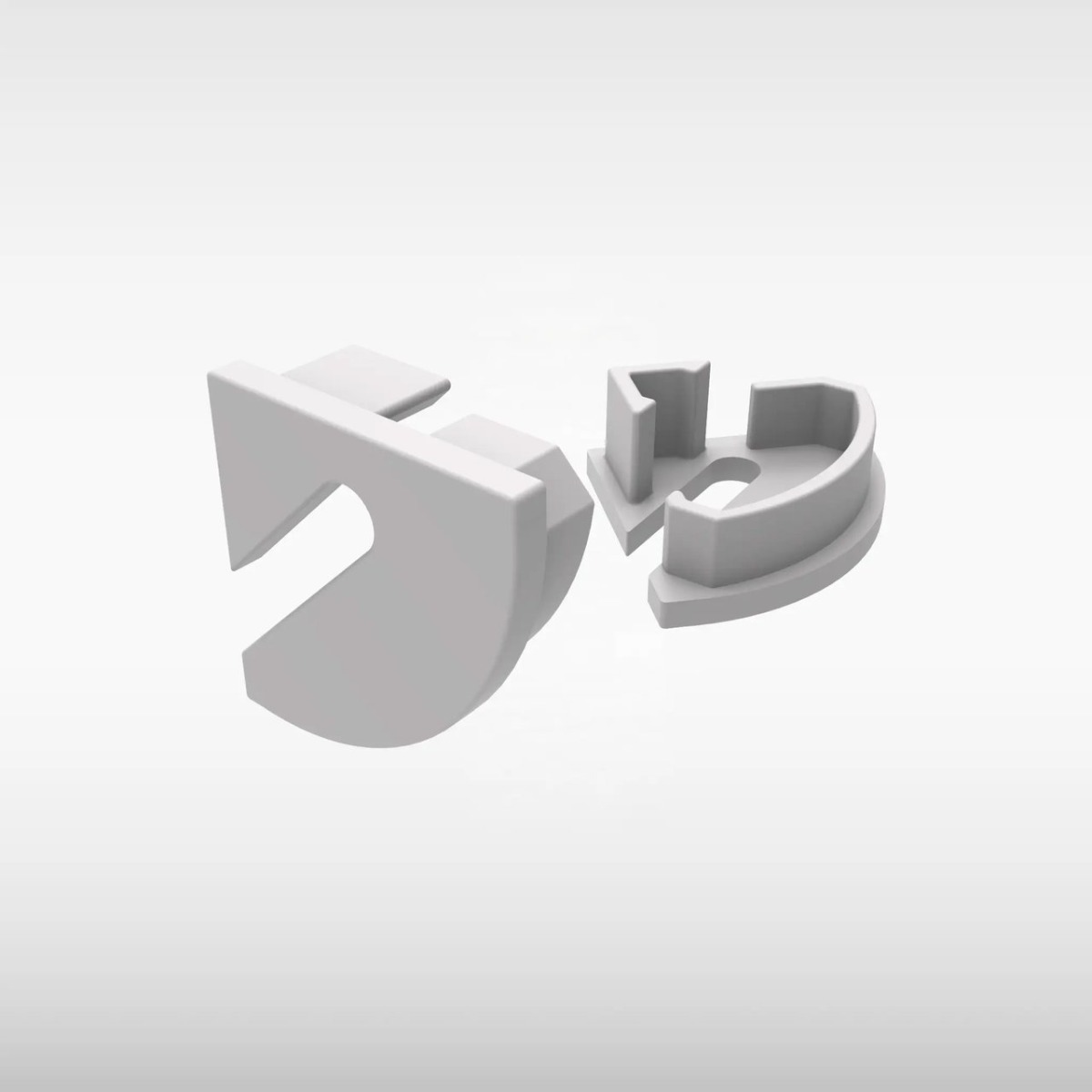 Sensio Profile Beam Additional End Cap Set