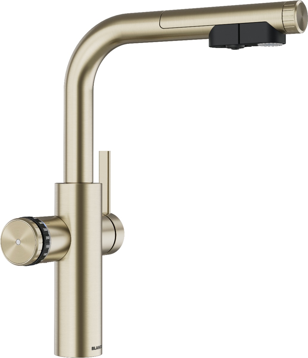 Blanco Drink System - Choice ICONA-L, Mixer Tap Satin Gold