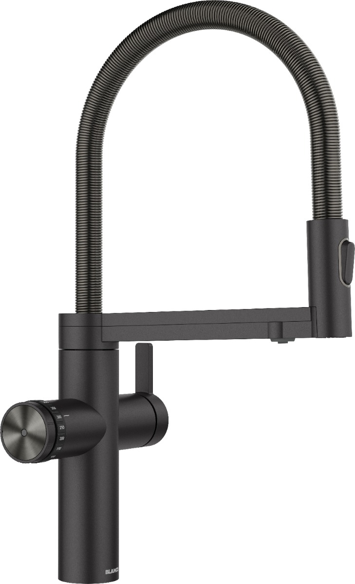 Blanco Tap - Choice Icona RH HP Matt Black Mixer Tap