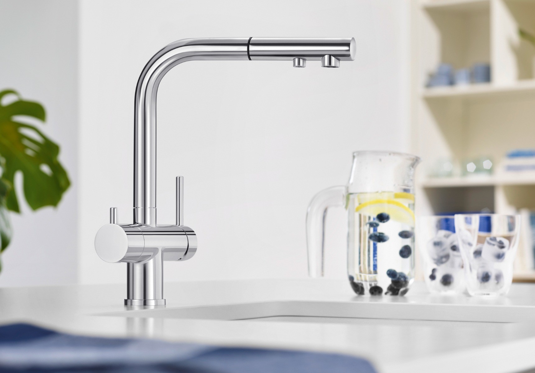 Blanco Tap - Fontas-S ll Filter Hp Chrome