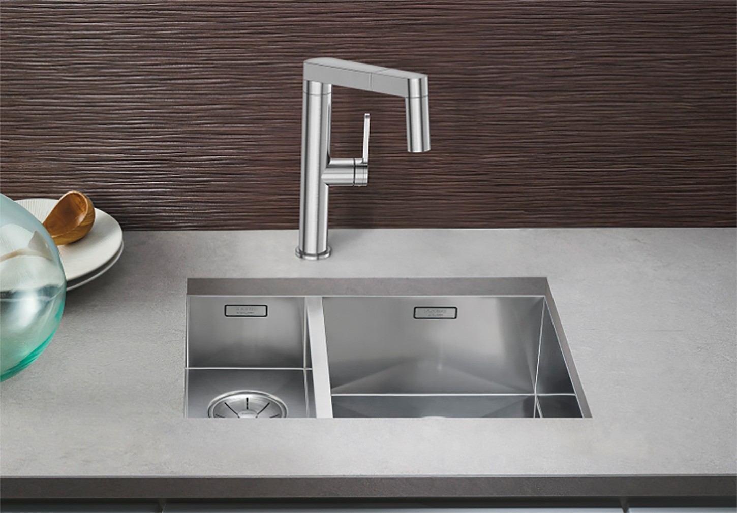 Blanco Zerox 340/180-U St/Steel RH Bowl